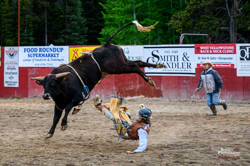 Wild West Yellowstone Rodeo - Boesen Photography